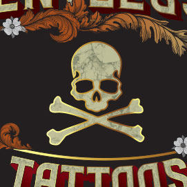 Relentless Tattoo Studio - robp design